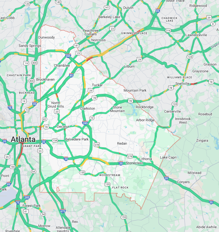 Map – DeKalb Solicitor General